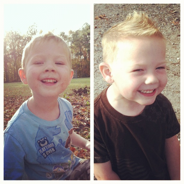 Haircuts & Shades of Autumn - Sarah Halstead