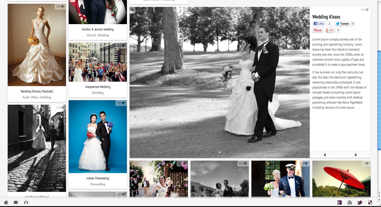 Photography Website Portfolio Example - Sarah Halstead