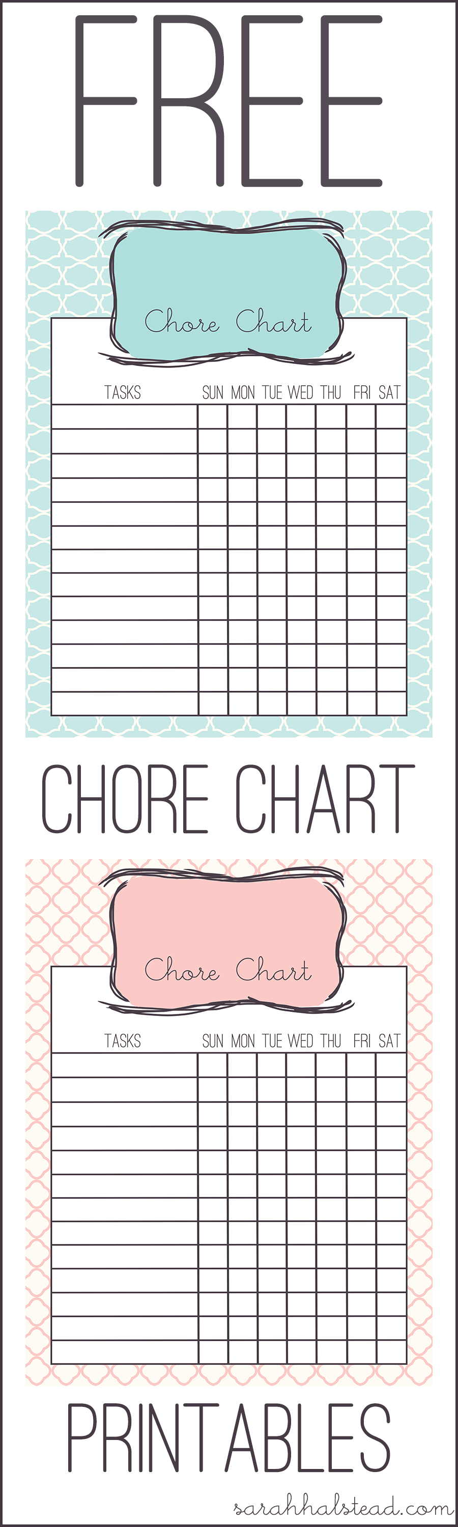 Chore-Chart-For-Mommys-Little-Helper-Printable - Sarah Halstead