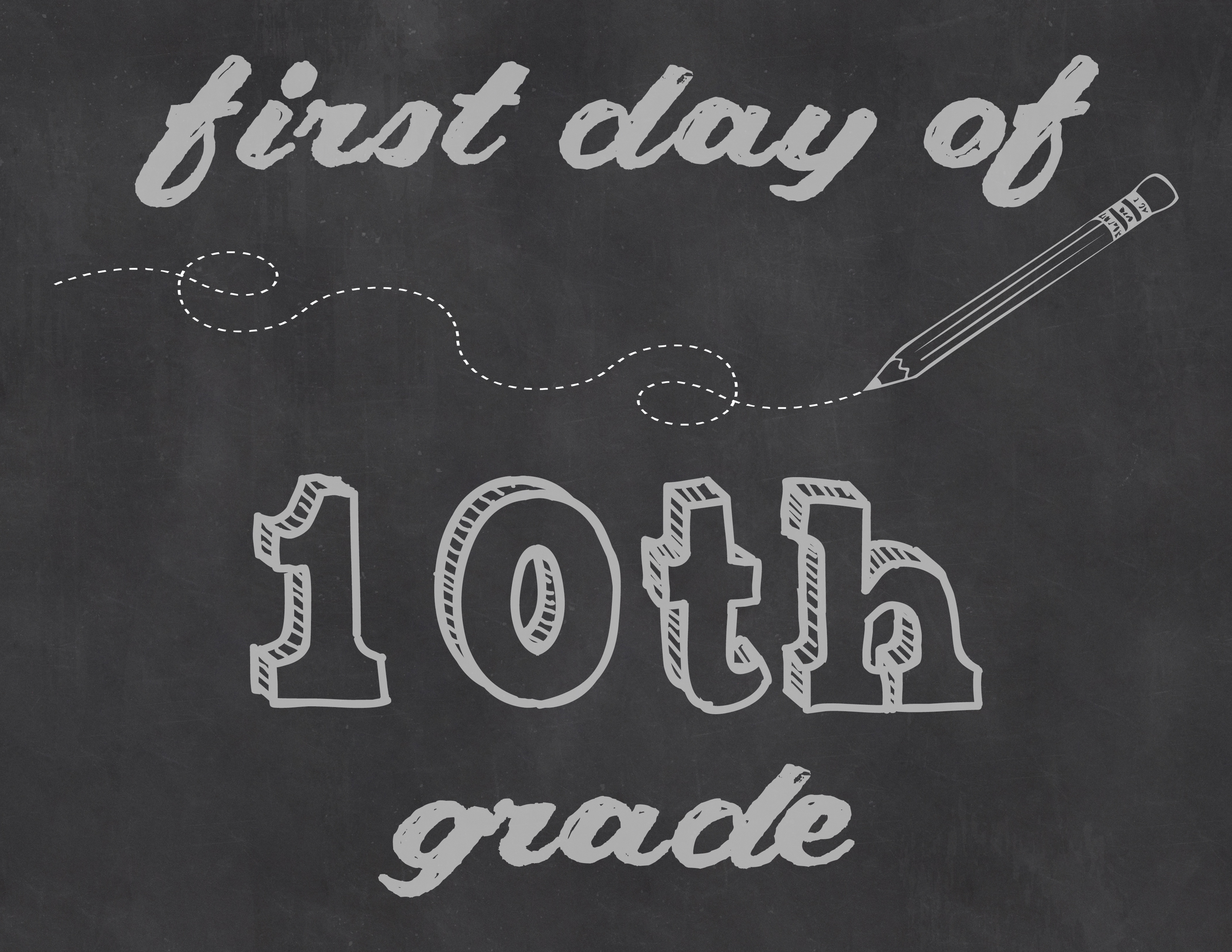 First Day of 10th Grade | Whimsy & Hope