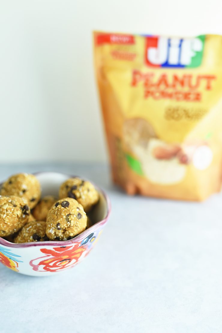 No Bake Peanut Butter Protein Bites Sarah Halstead