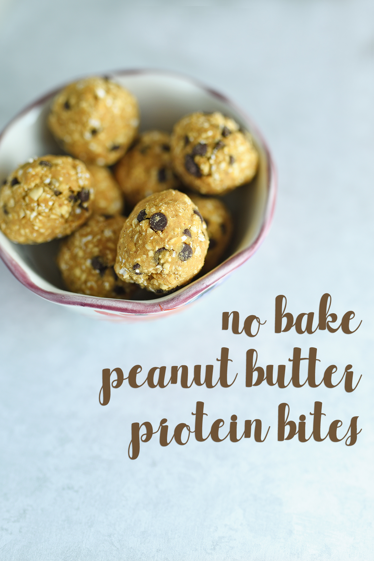 No Bake Peanut Butter Bites Sarah Halstead