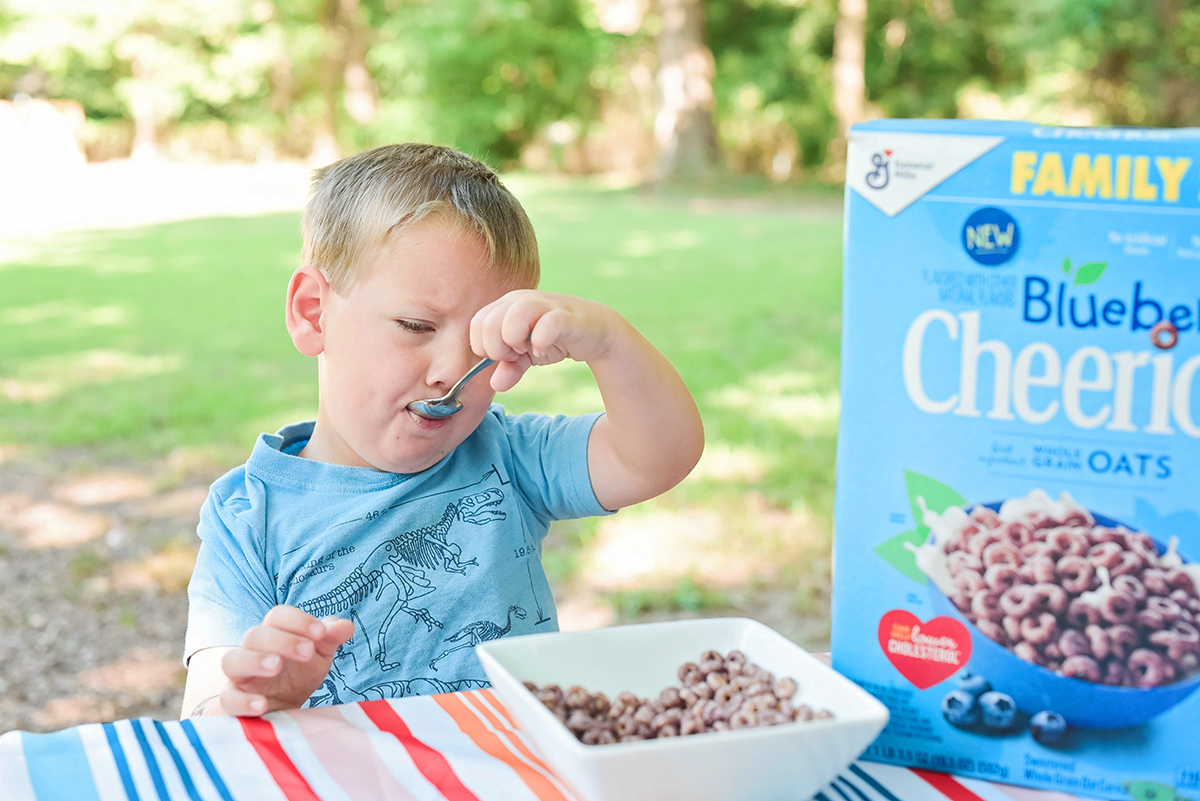 prestyn eating blueberry cheerios 2 - Sarah Halstead