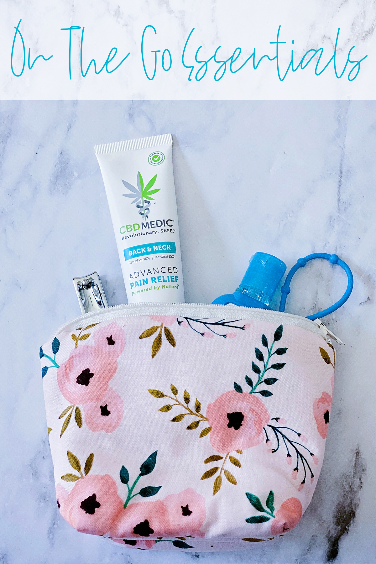 On The Go Essentials with CBDMEDIC | Sarah Halstead